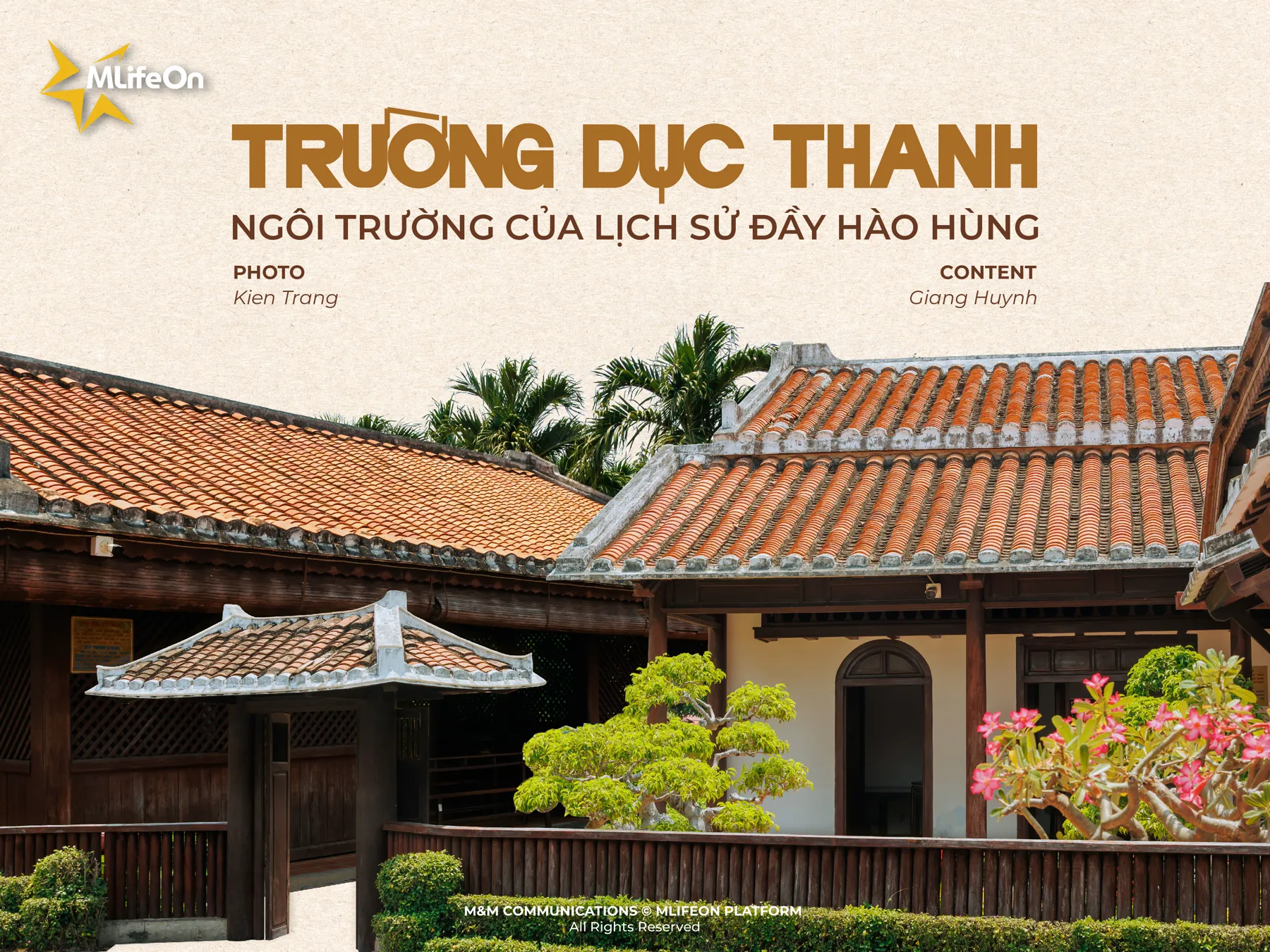 DUC THANH SCHOOL - THE SCHOOL OF HEROIC HISTORY | MLifeOn - Lifestyles Magazine